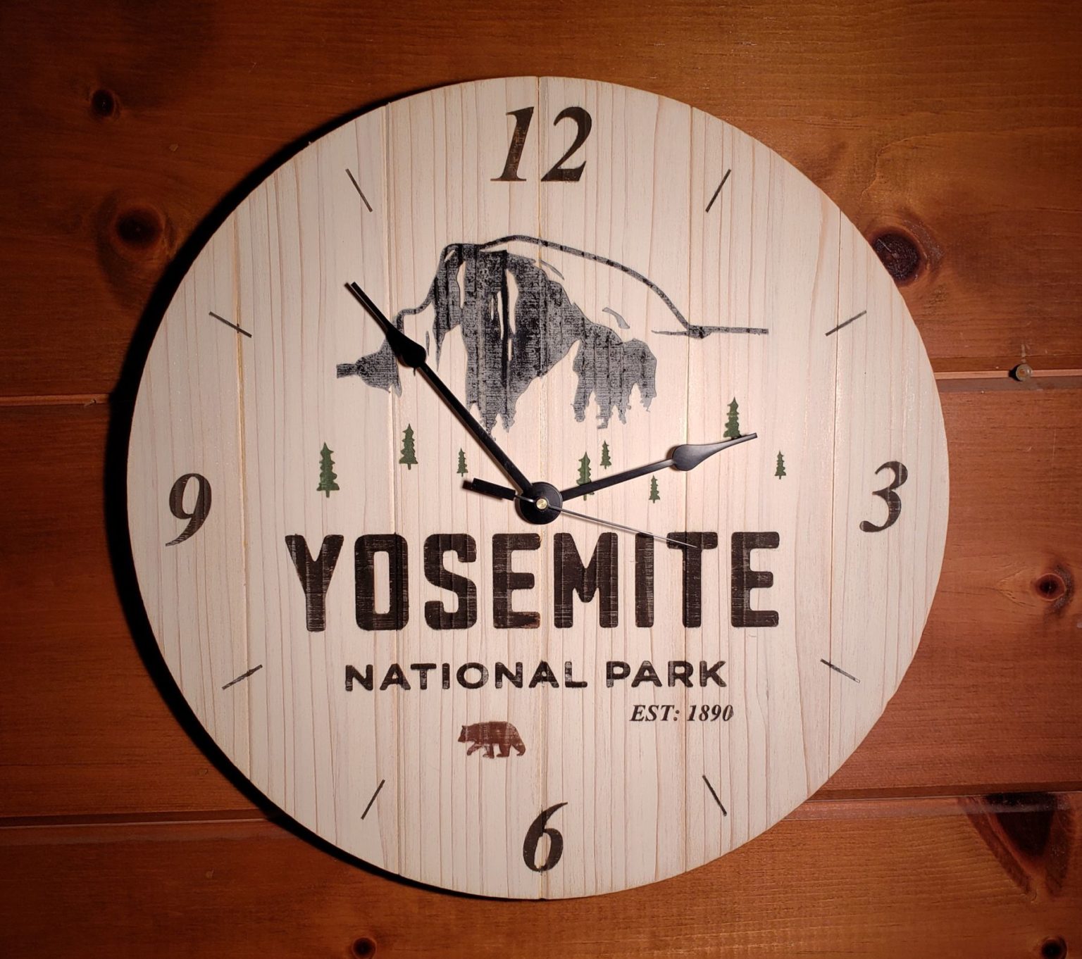 12 Inch Clock, Yosemite, Half Dome – 98 Bottlez